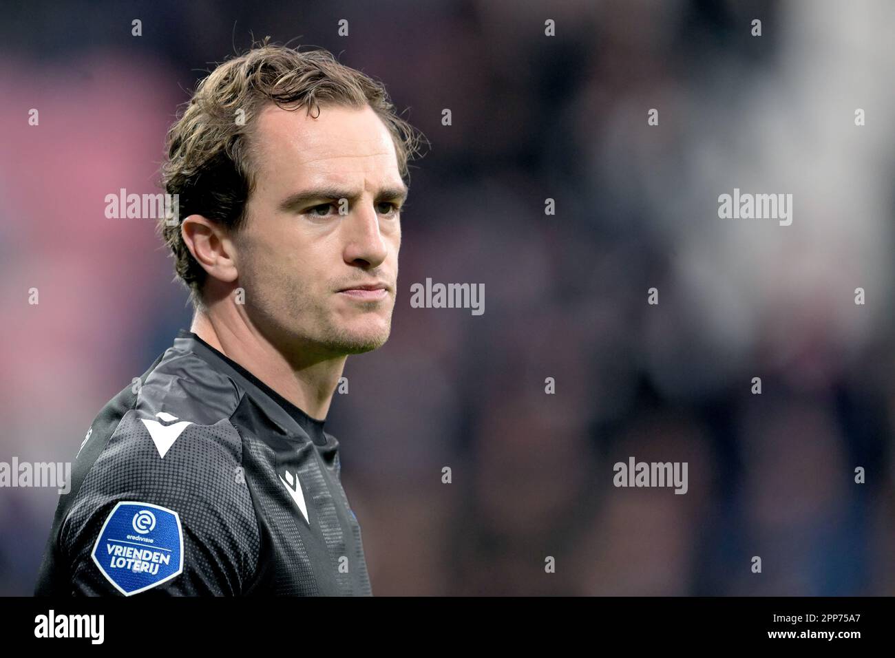 HERENVEEN - FC Emmen goalkeeper Eric Oelschlagel during the Dutch ...