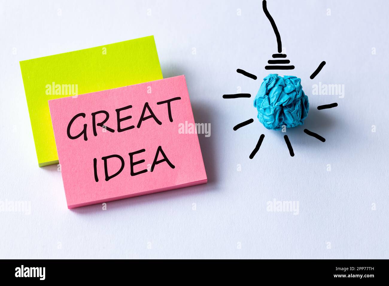 Great idea, Inspiration concept, Innovative idea, Business solution ...
