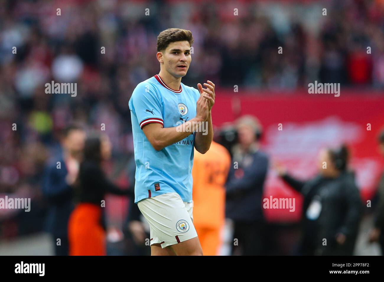 Julian alvarez manchester city 2023 hi-res stock photography and images ...