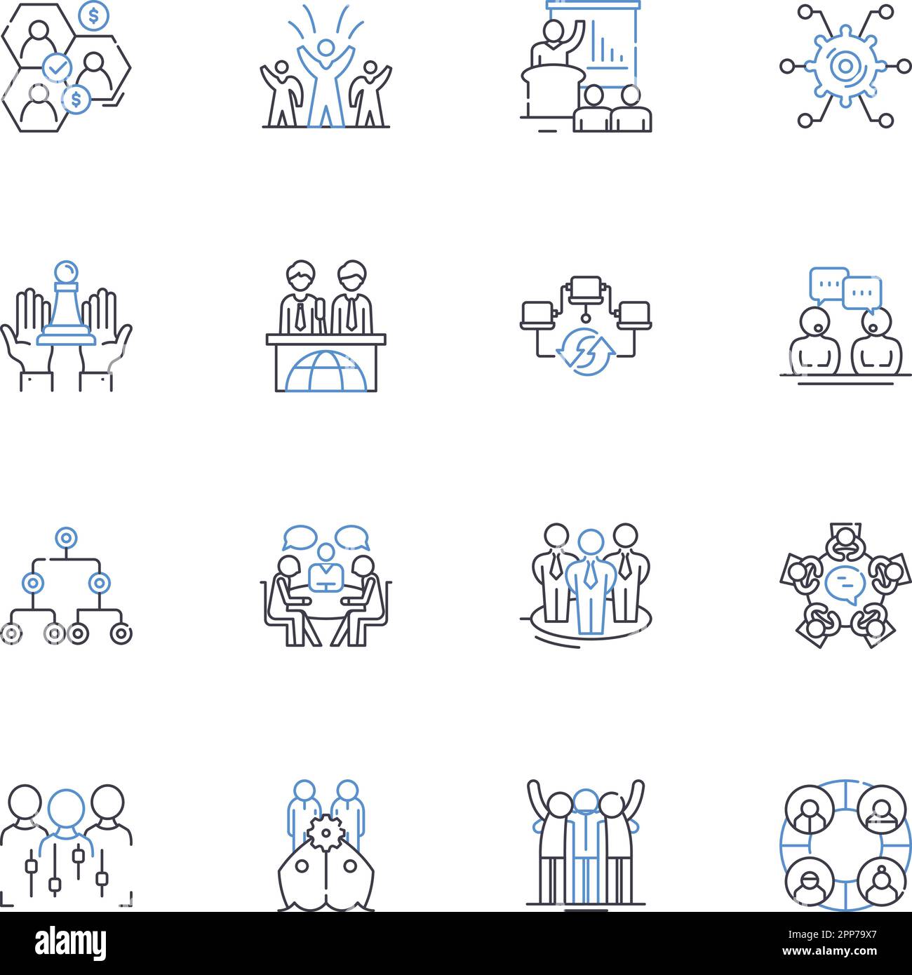 Gym workout line icons collection. Weights, Cardio, Muscles, Endurance ... Gym workout line icons collection. Weights, Cardio, Muscles, Endurance ...
