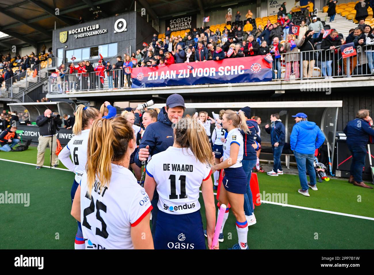 Den Bosch, Netherlands. 20th Apr, 2023. DEN BOSCH, 20-04-2023, HC Den ...