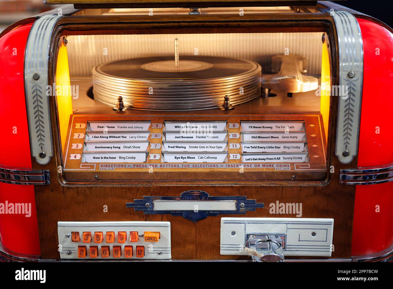 Details of Retro Jukebox: Music and Dance in the 1940s and 1950s Stock ...