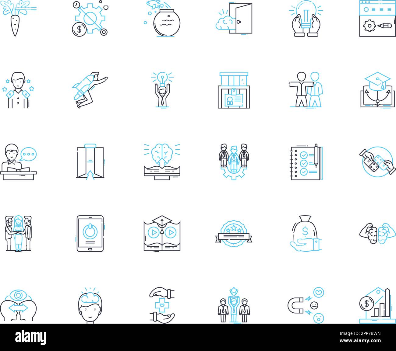 Creative innovation linear icons set. Imaginative, Innovative, Original ... Creative innovation linear icons set. Imaginative, Innovative, Original ...