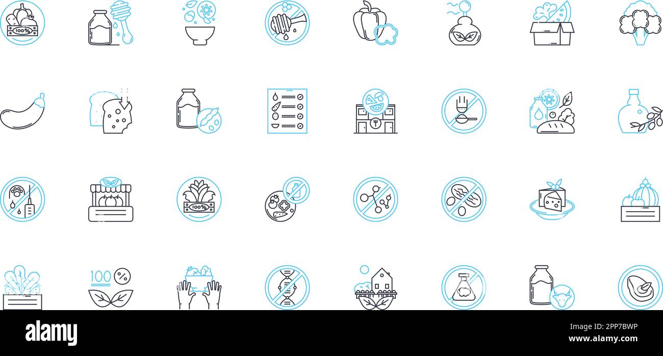 Environmental Conservation linear icons set. Sustainability, Eco ...