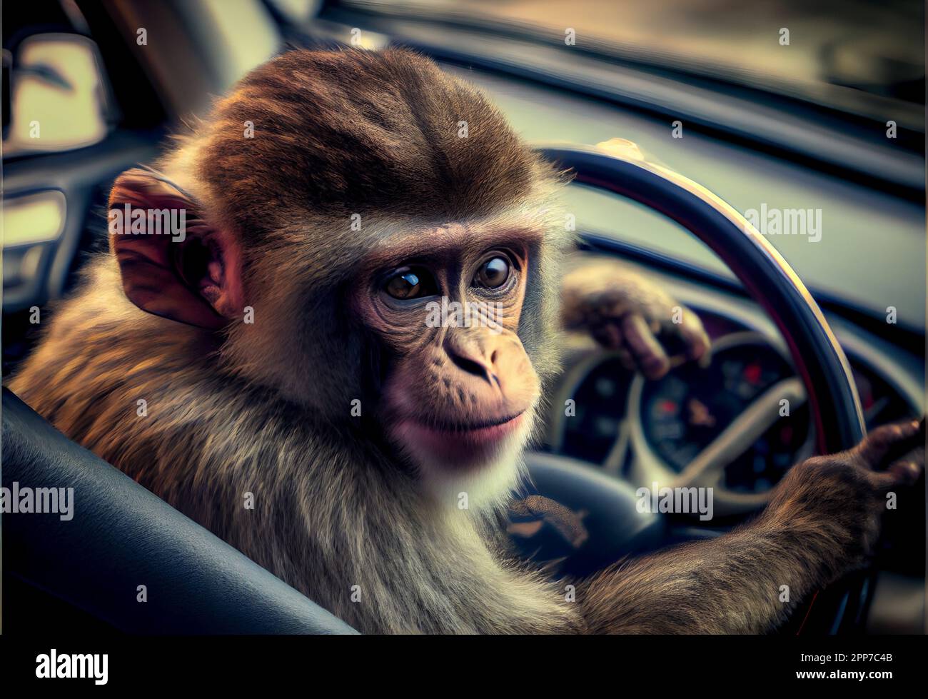 Monkey driver hi-res stock photography and images - Alamy