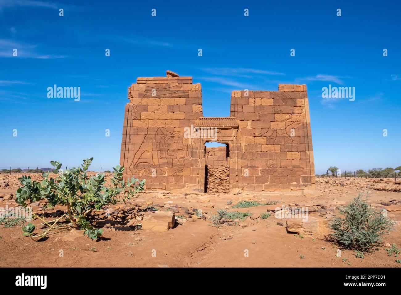 The Temple of Apedemak, Naqa, Sudan Stock Photo - Alamy