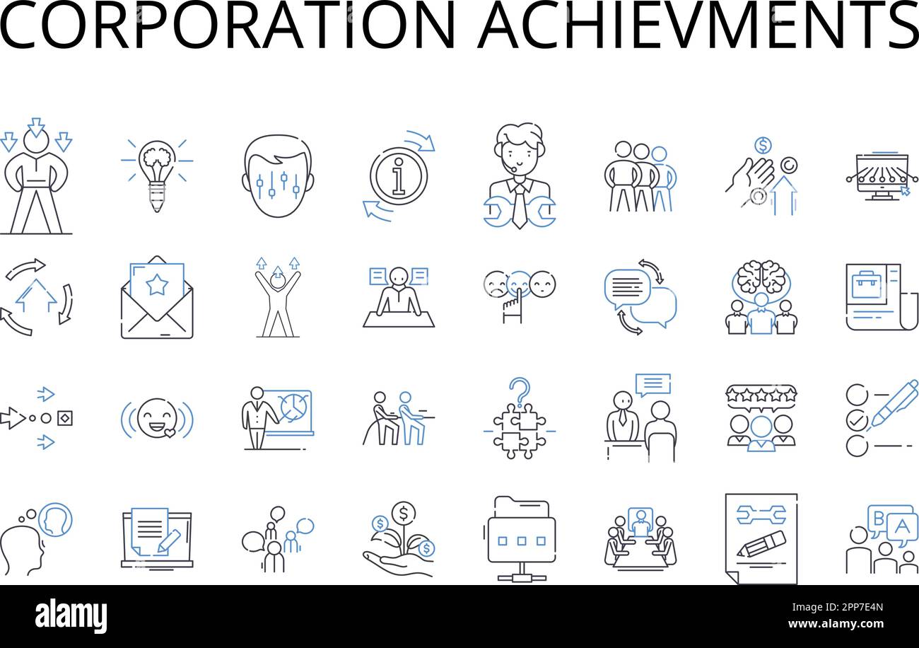 Firm achievements Stock Vector Images - Alamy