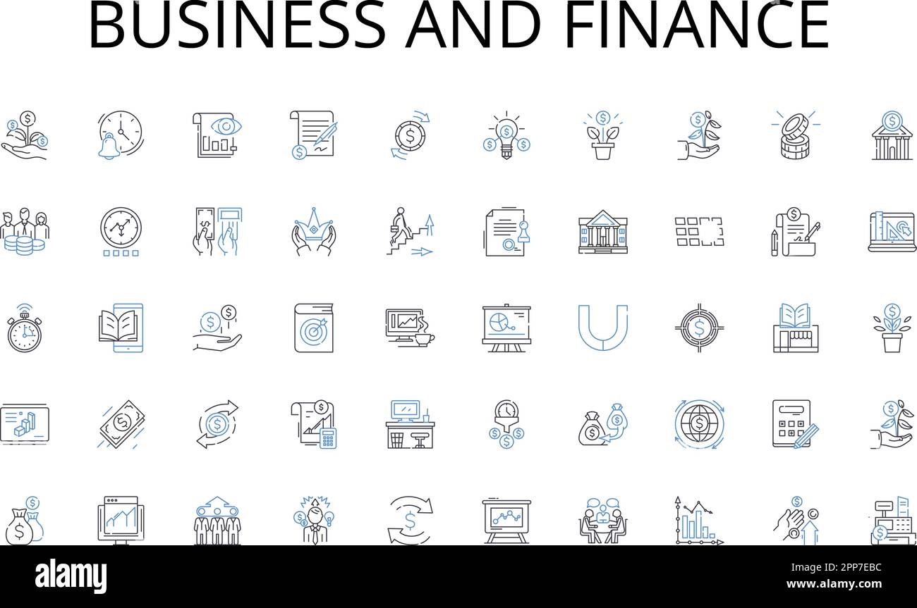 Business and finance line icons collection. Leisure, Relaxation ...