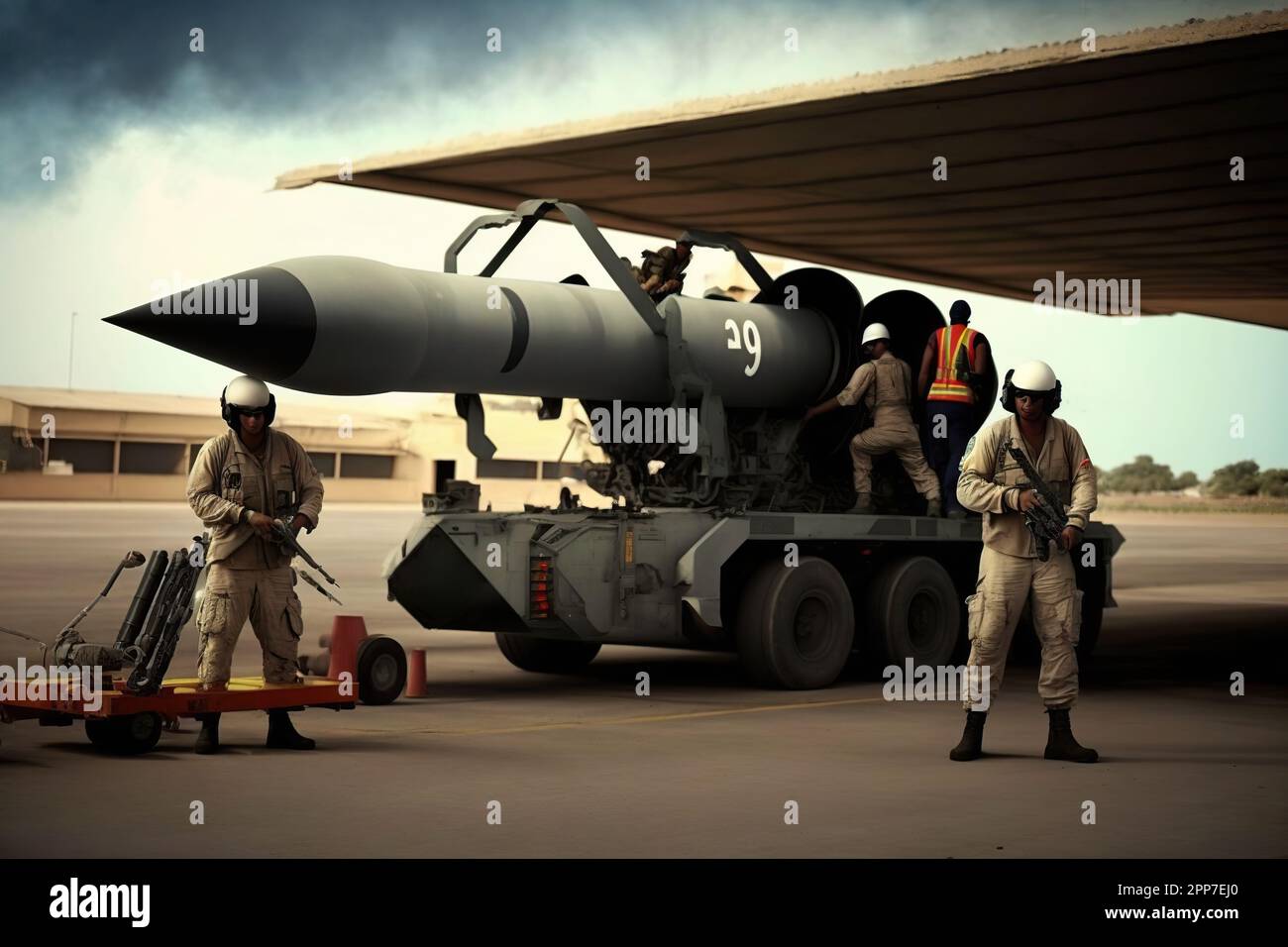 Aircraft missile plane rocket soldiers hi-res stock photography and ...