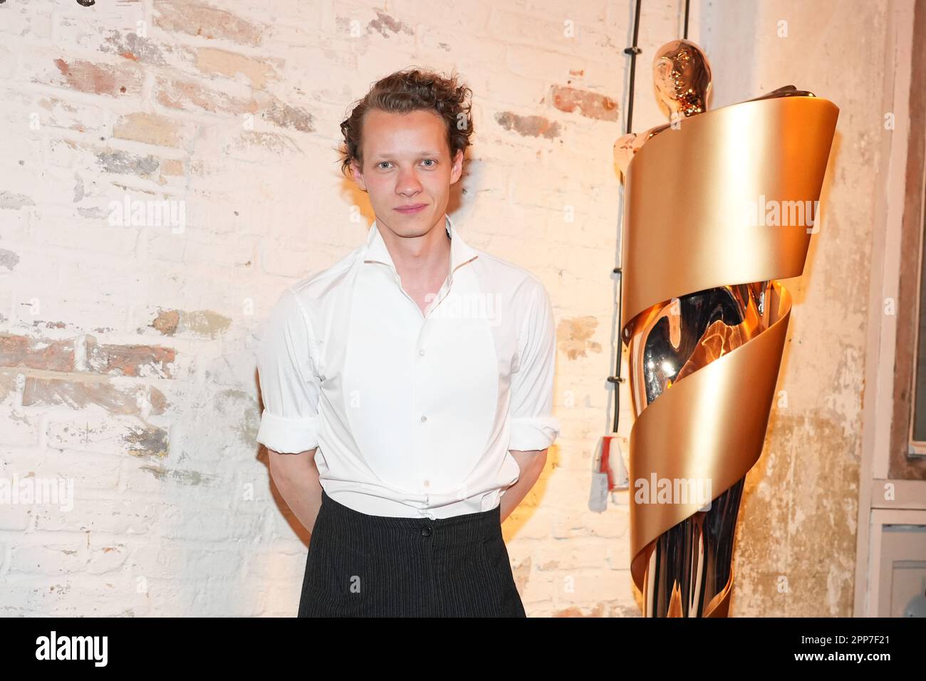 Berlin, Germany. 22nd Apr, 2023. Felix Kammerer, nominee in the ...
