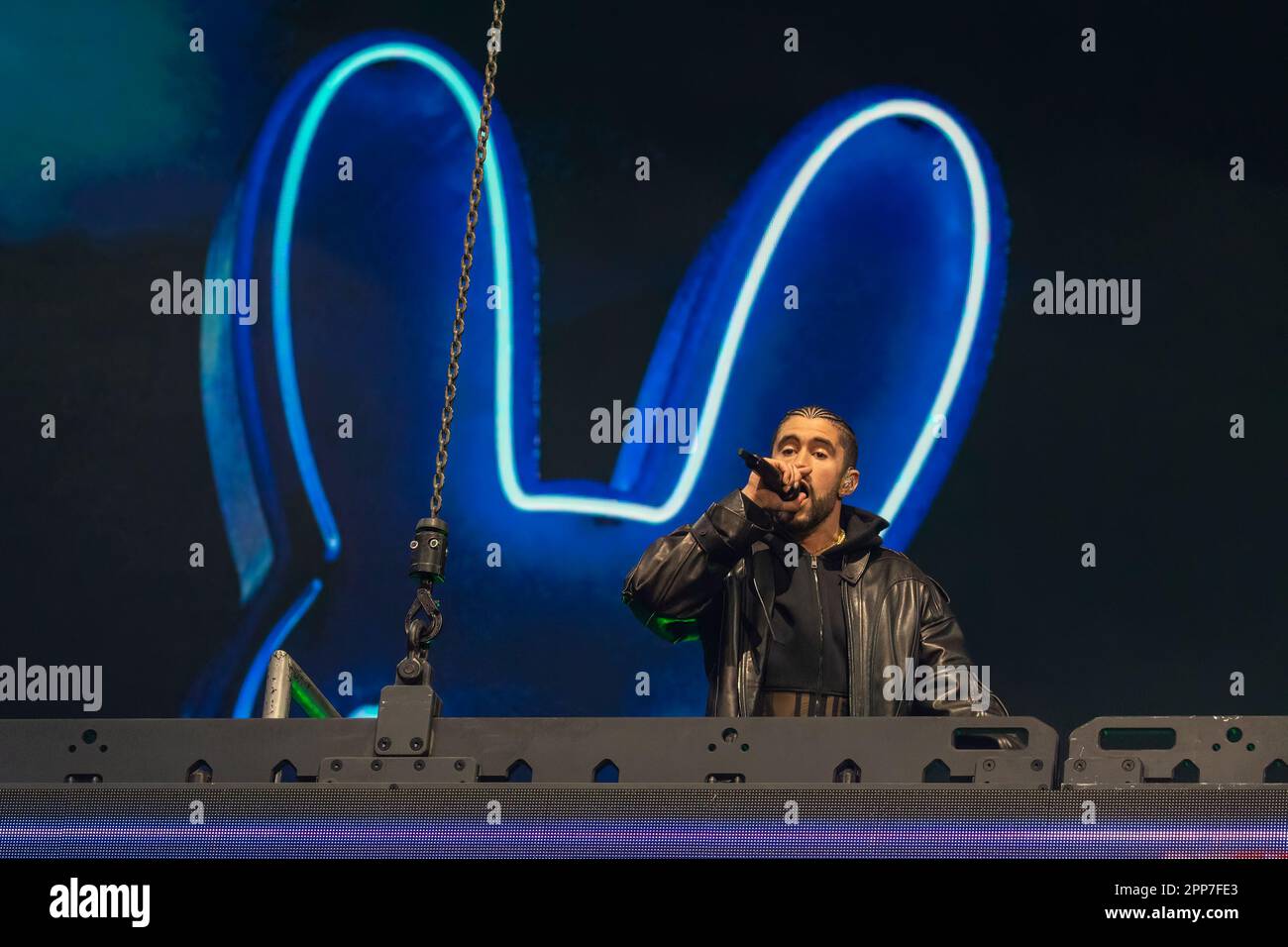 Indio, USA. 21st Apr, 2023. Bad Bunny (Benito Ocasio) during the ...