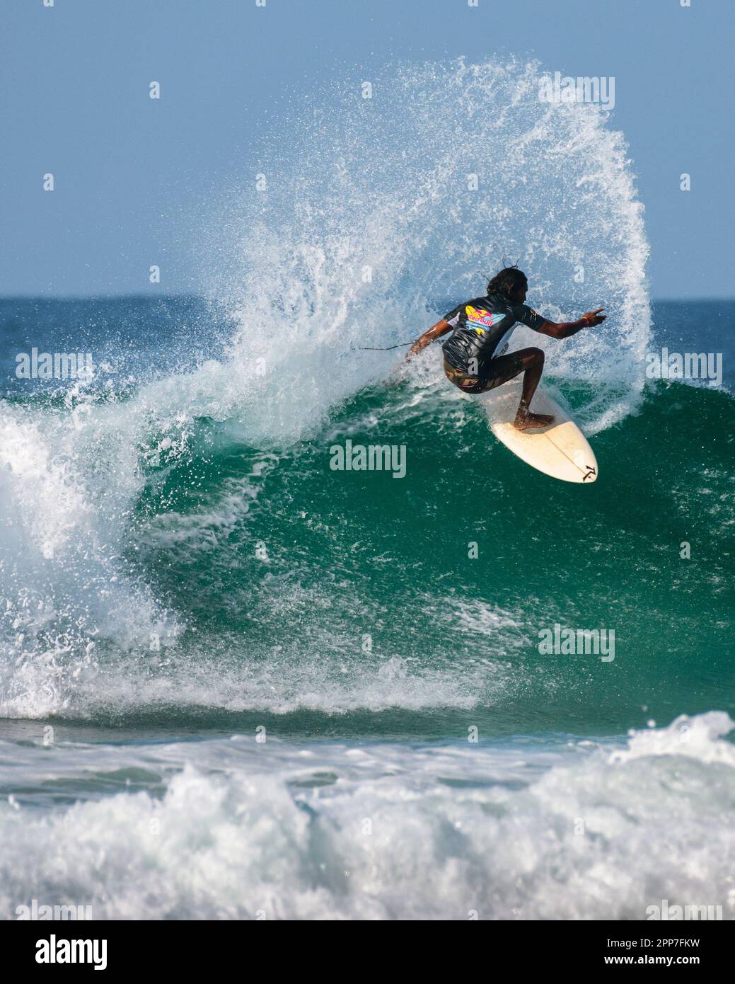 Ahangama, Sri Lanka - 03 26 2023: Defending champion in action at the ...