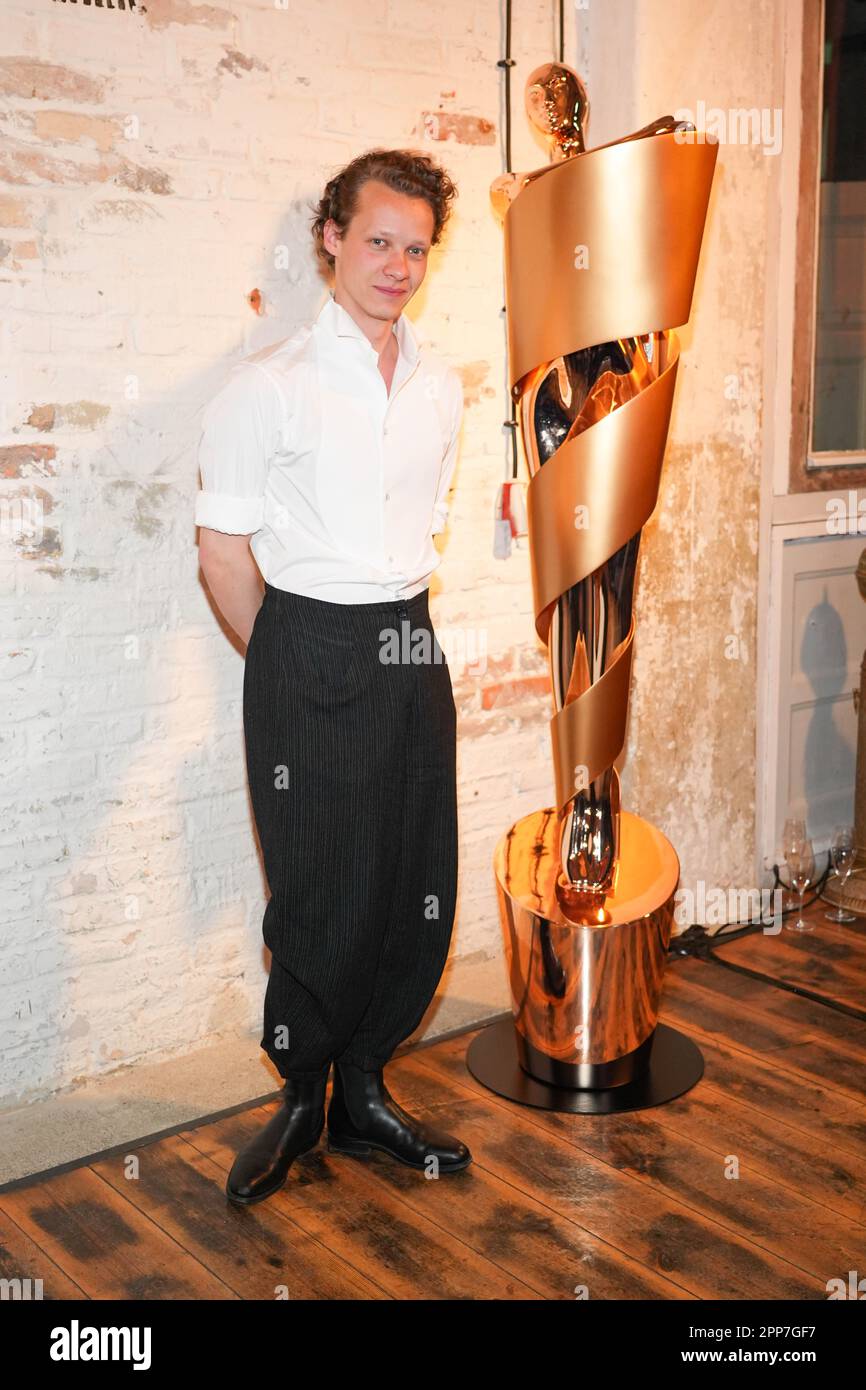 Berlin, Germany. 22nd Apr, 2023. Felix Kammerer, nominee in the ...