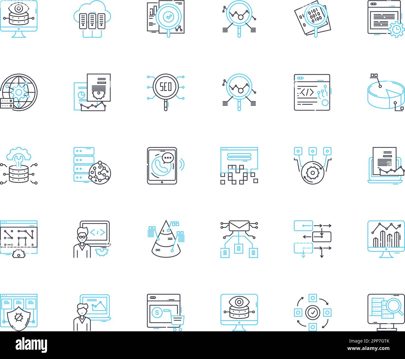 Performance evaluation linear icons set. Metrics, Appraisal, Evaluation ... Performance evaluation linear icons set. Metrics, Appraisal, Evaluation ...