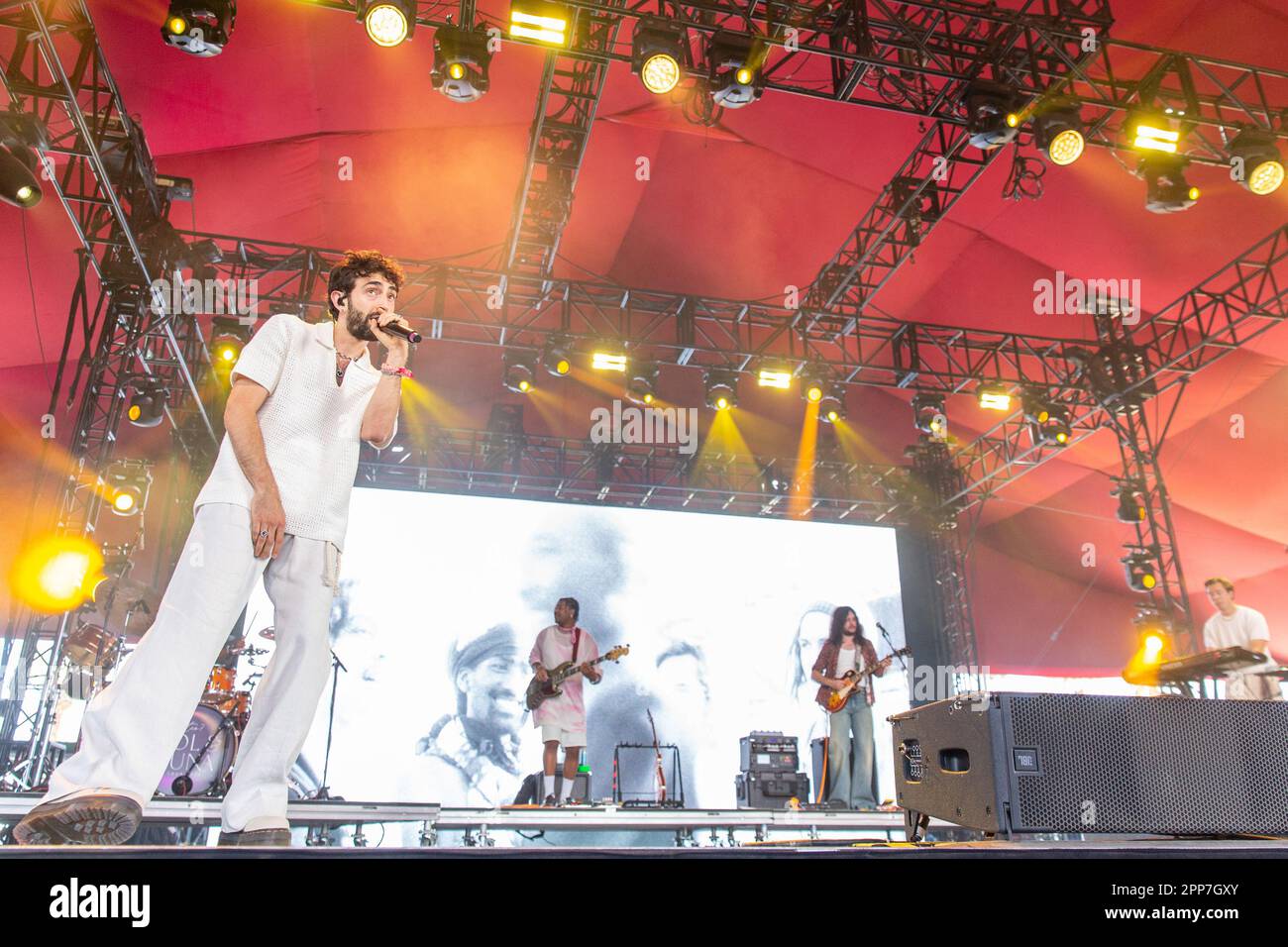 Indio, USA. 21st Apr, 2023. Singer Teo (Mateo Arias) during the ...
