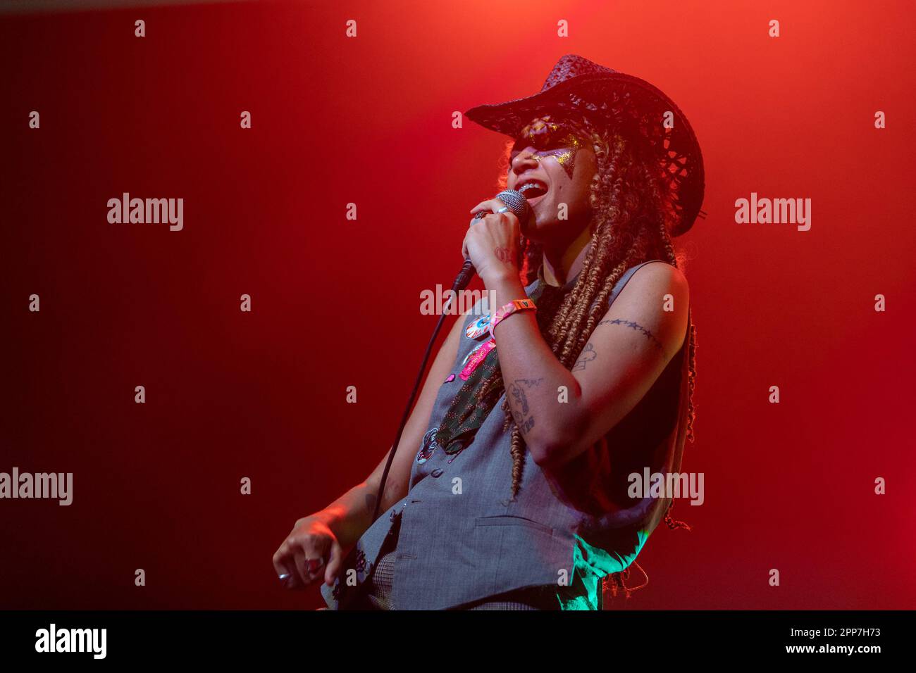 Indio, USA. 21st Apr, 2023. Singer Lava La Rue (Ava Laurel) during the ...