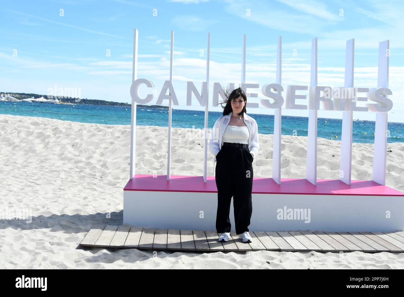 CANNES,FRANCE - APRIL 14 CANNES, Sarah Rashidian attend 'The Kidults ...