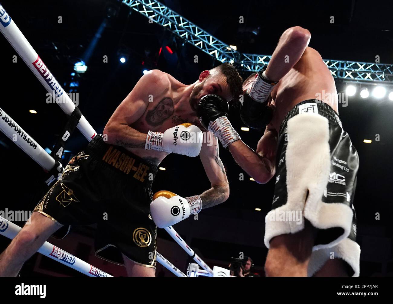 Gavin Gwynne (right) and Craig Woodruff in the BBBofC British Light ...