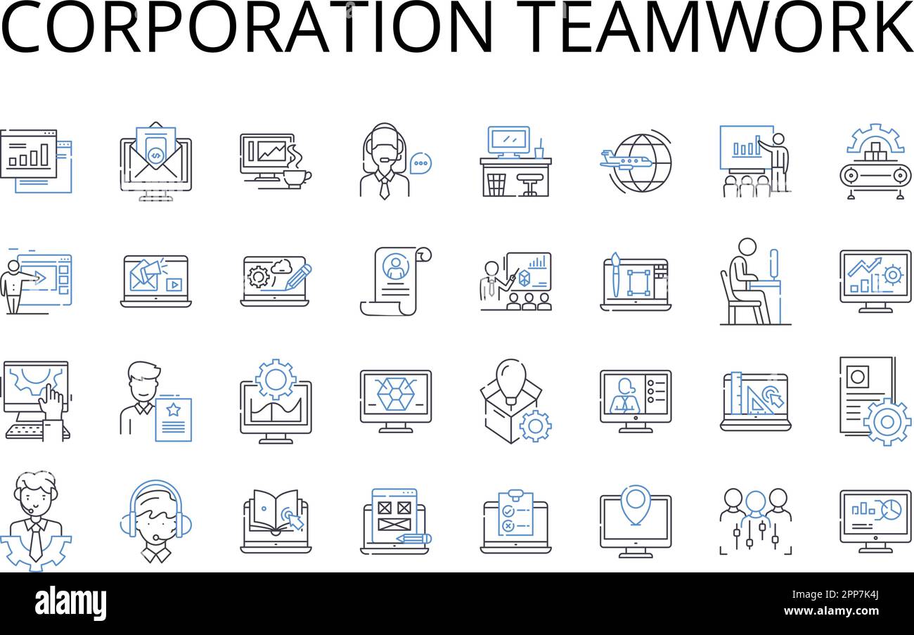 Collaborative spirit vector vectors hi-res stock photography and images ...