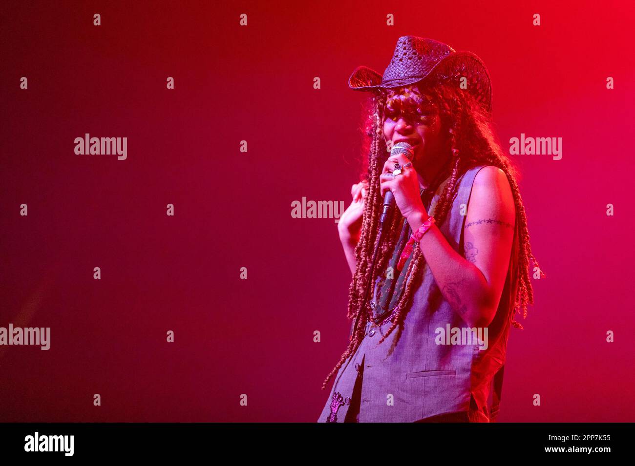 Indio, USA. 21st Apr, 2023. Singer Lava La Rue (Ava Laurel) during the ...