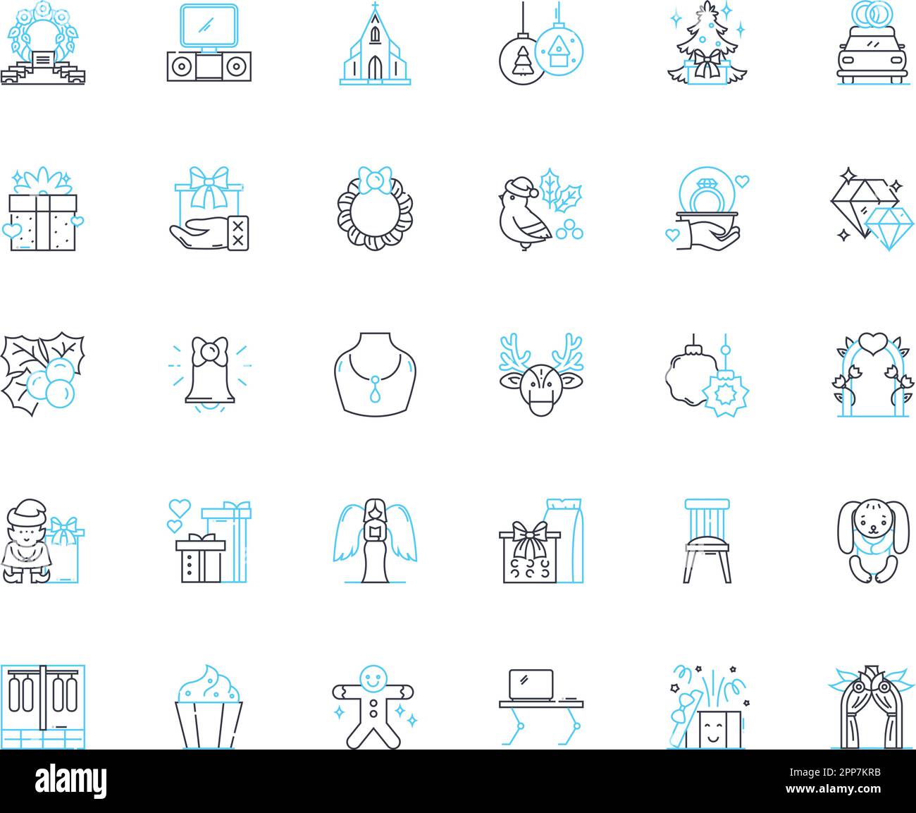 Interior styling service linear icons set. Aesthetics, Minimalism ...