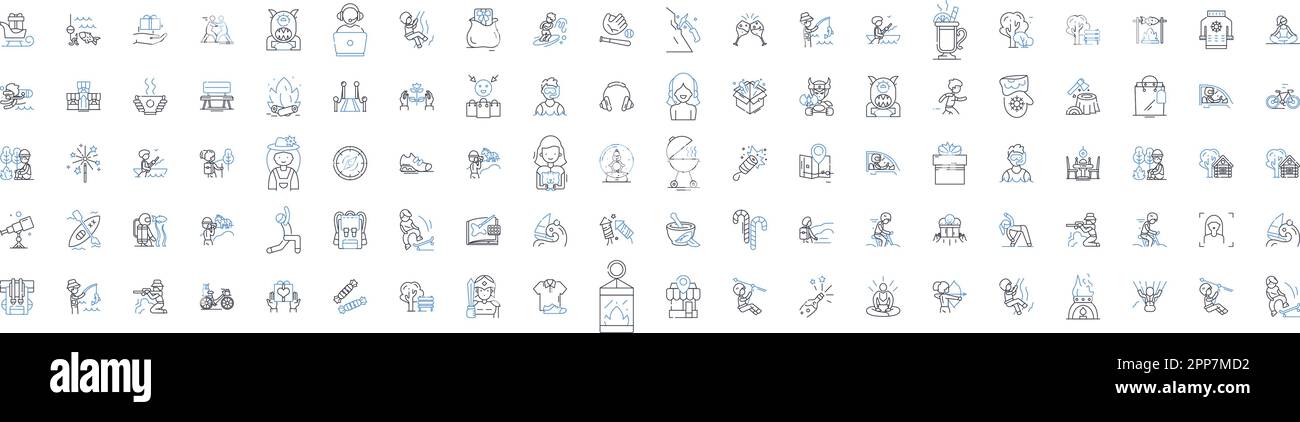 Self-awareness line icons collection. Insight, Reflection ... Self-awareness line icons collection. Insight, Reflection ...