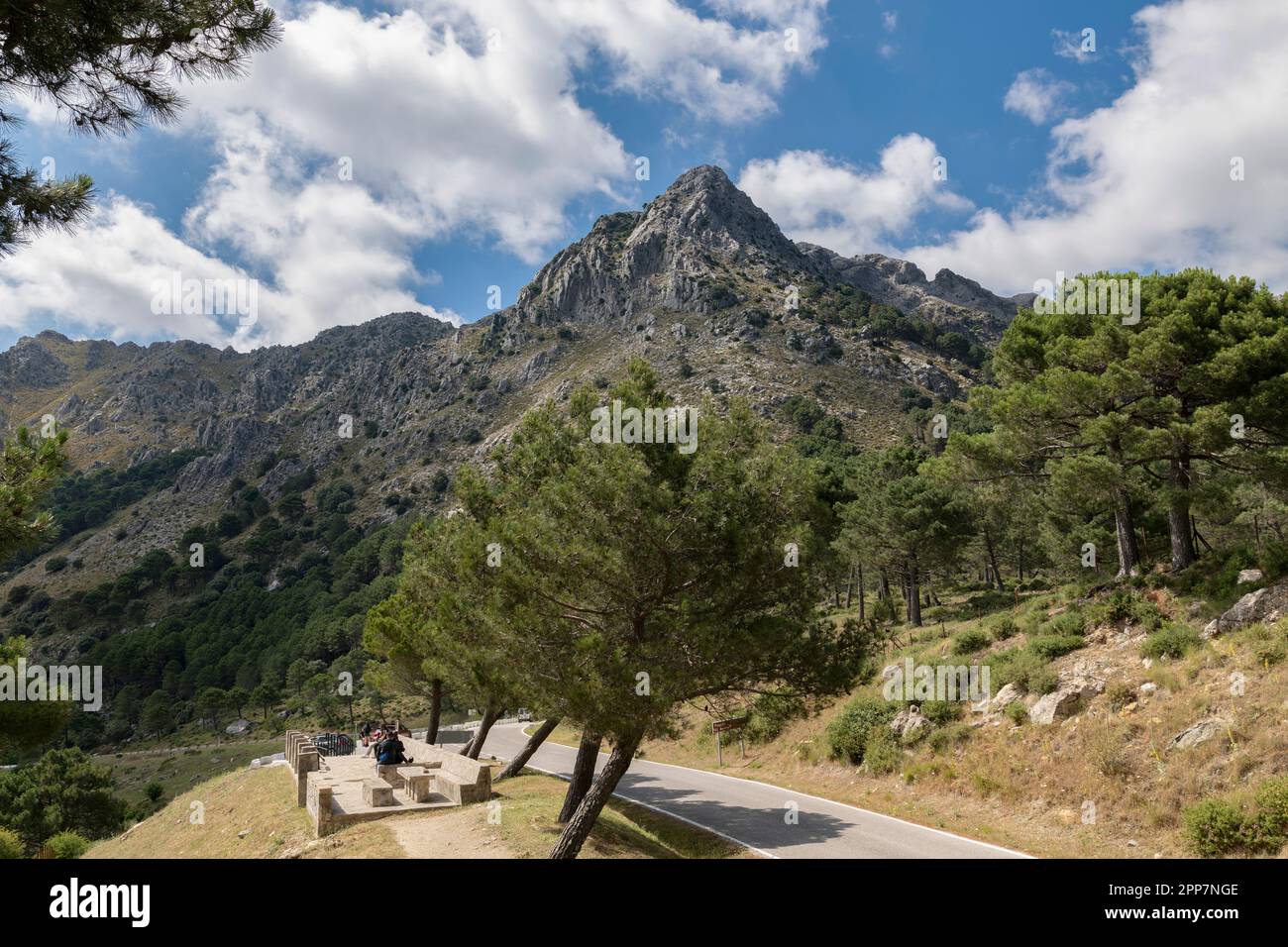 Parque Nacional de la Sierra de Grazalema. Provincia de Cadiz ...