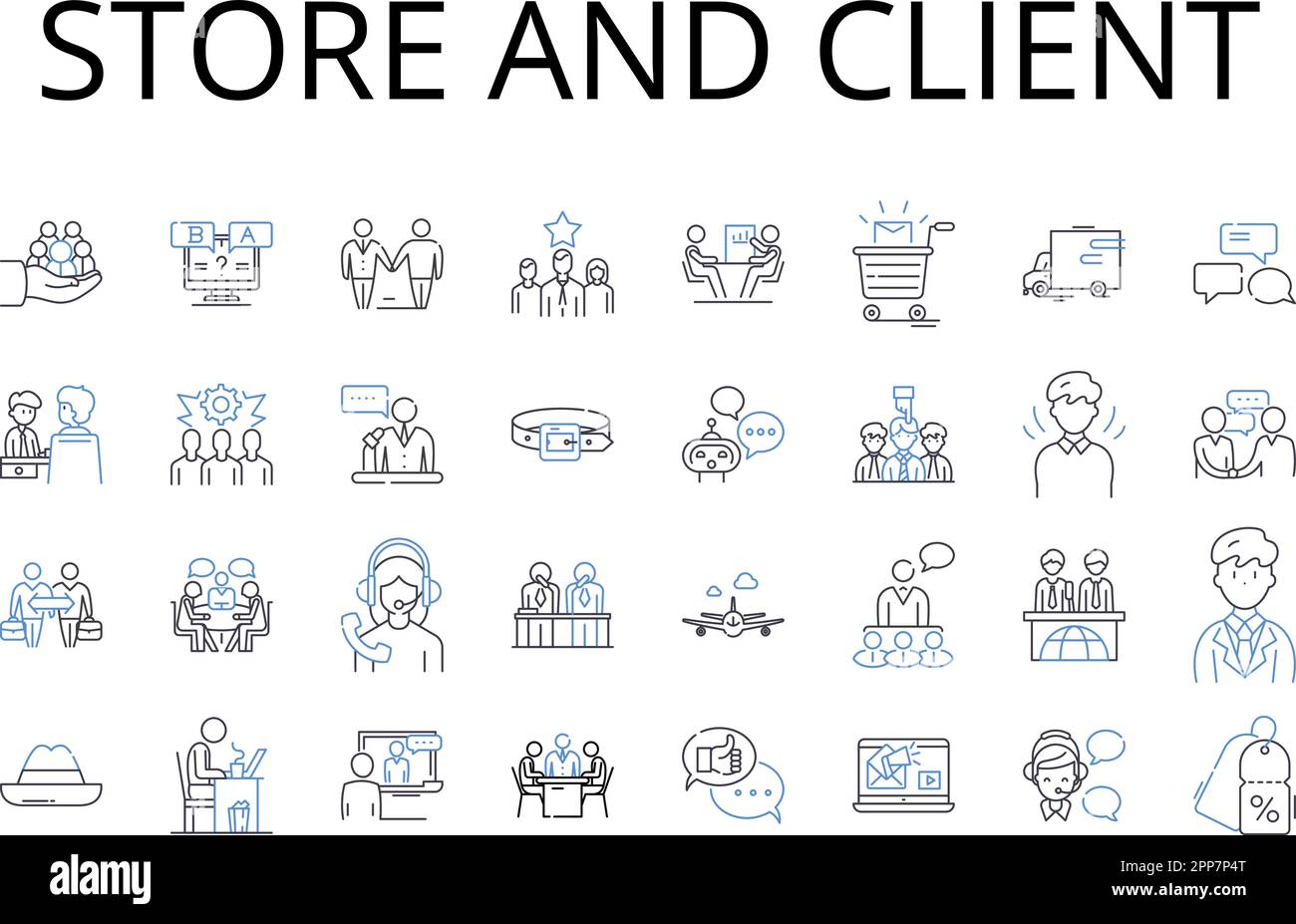 Shipper and consumer Stock Vector Images - Alamy