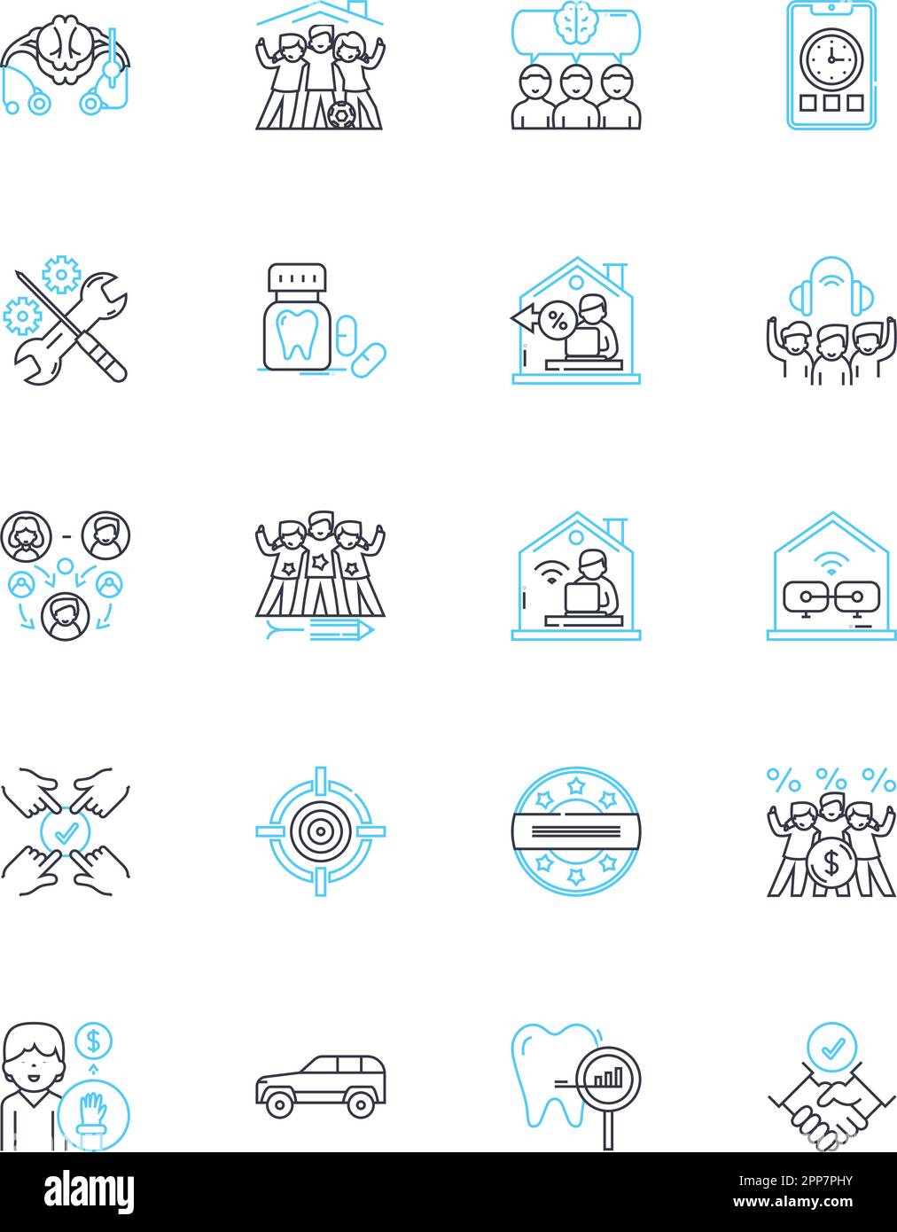 Comfort Design linear icons set. Soft, Cozy, Plush, Cushion, Relaxing ...