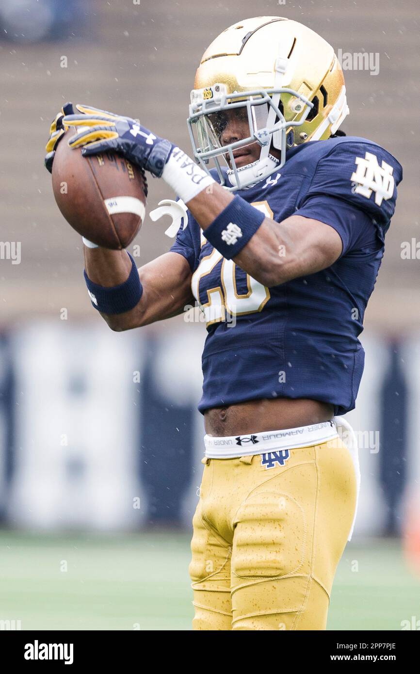 South Bend Indiana Usa 22nd Apr 2023 Notre Dame Defensive Back