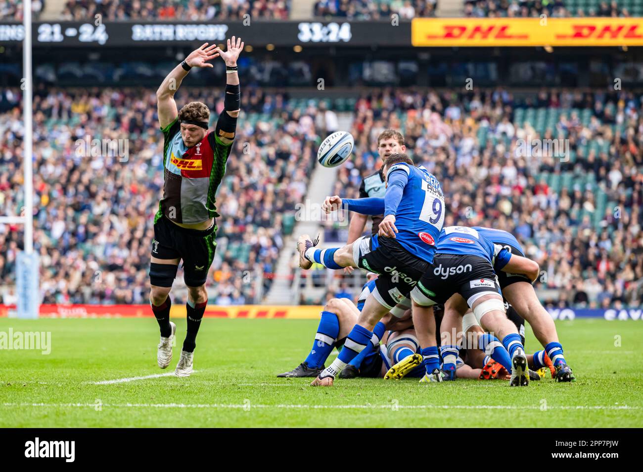 LONDON, UNITED KINGDOM. 22th, Apr 2023. Ben Spencer of Bath (Capt ...
