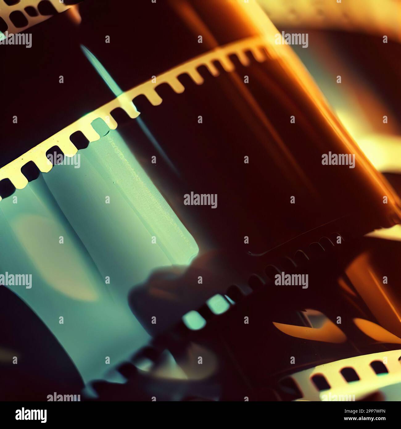 35mm film leader hi-res stock photography and images - Alamy