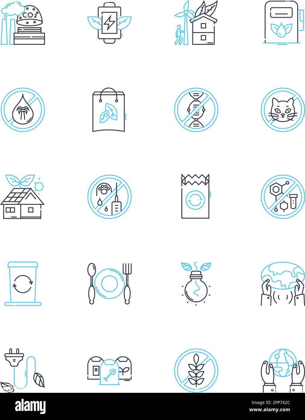 Natural gas linear icons set. Fuel, Energy, Combustion, Pipeline ...