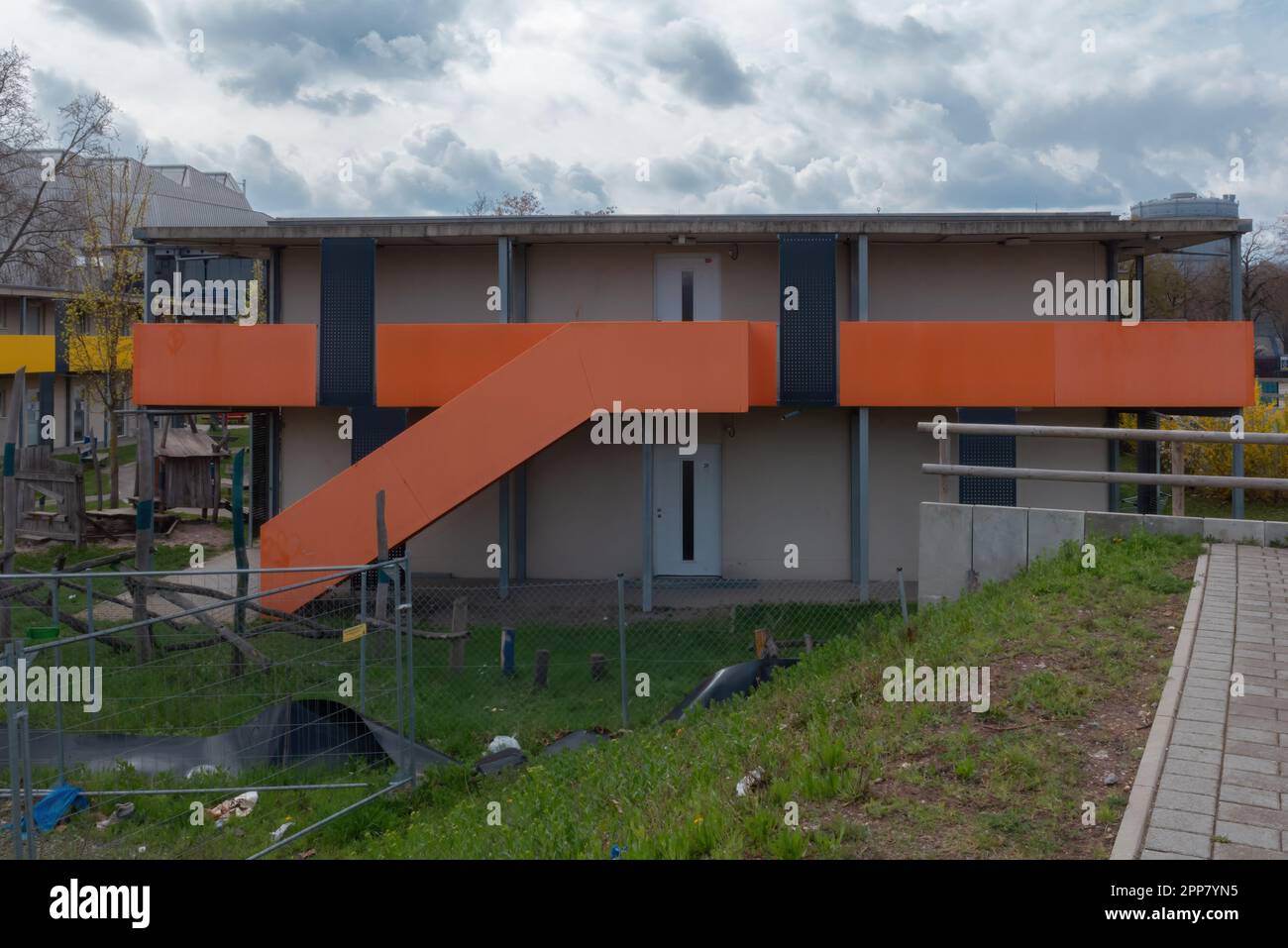 Refugee shelter in germany hi-res stock photography and images - Alamy