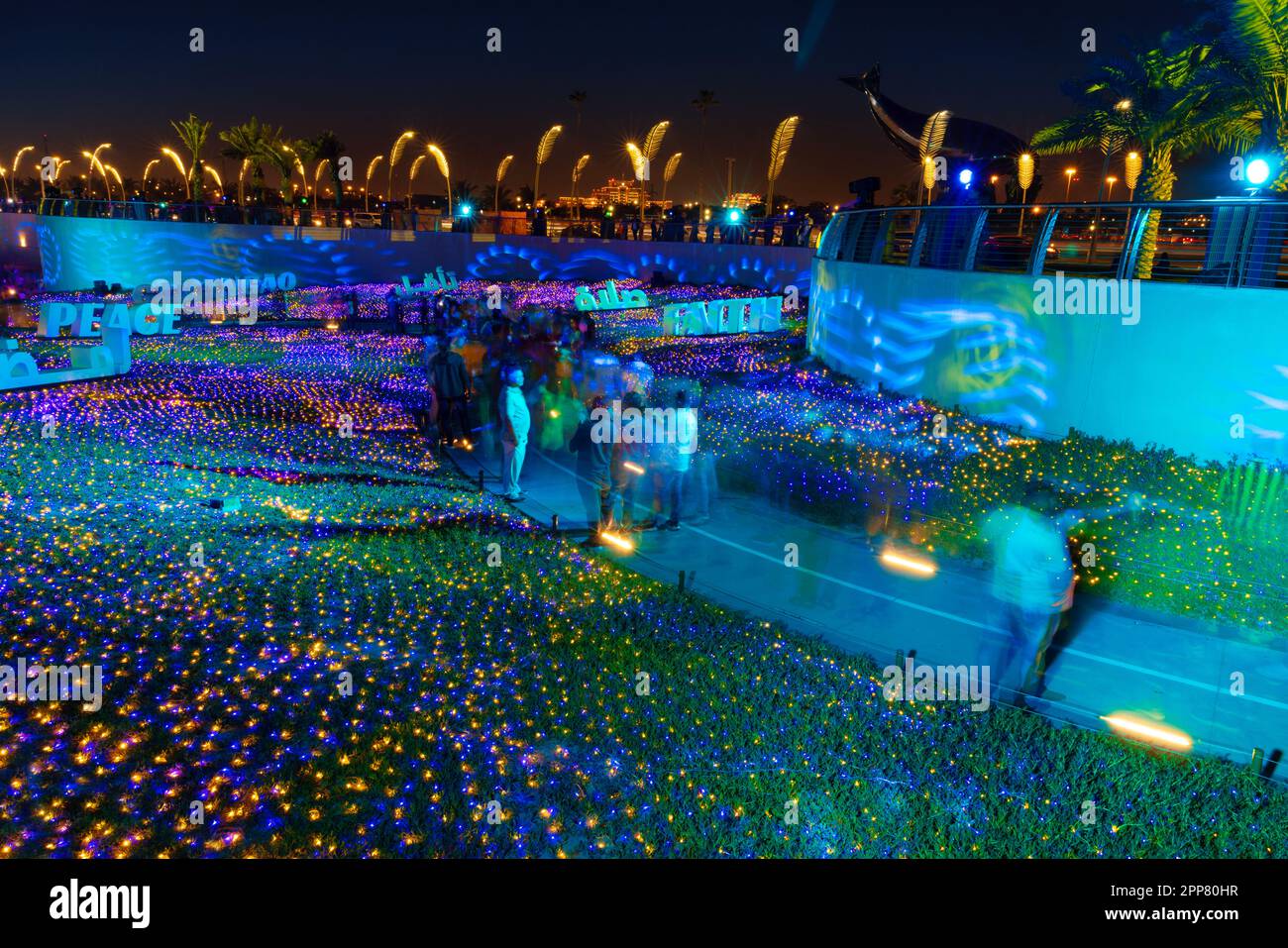 Eid al fitr 2023 celebrations and Fireworks at Doha corniche 22-04-2023 ...