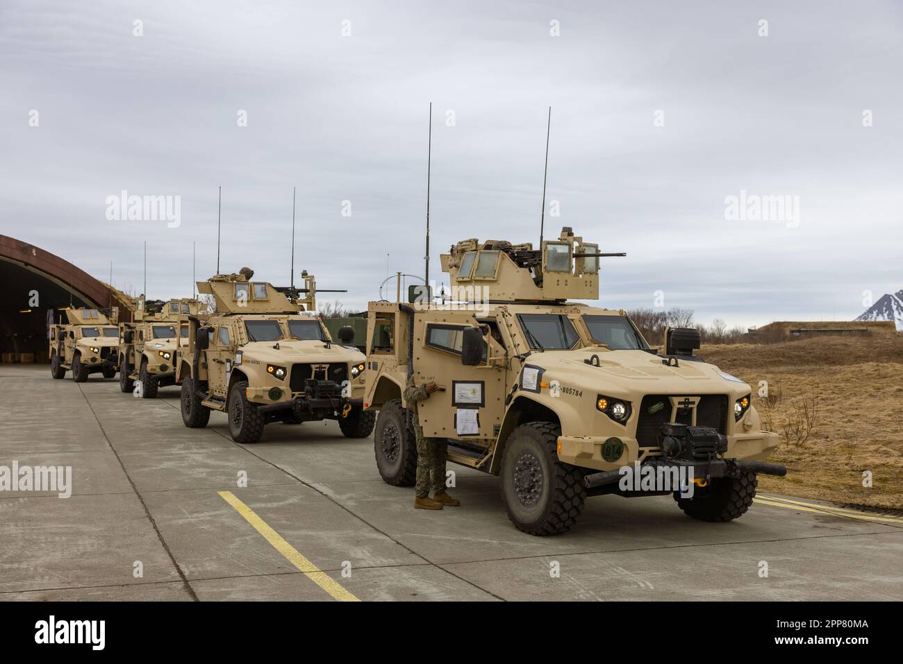U.S. Marines with Hotel Battery, 2nd Battalion, 10th Marines, 2d Marine ...