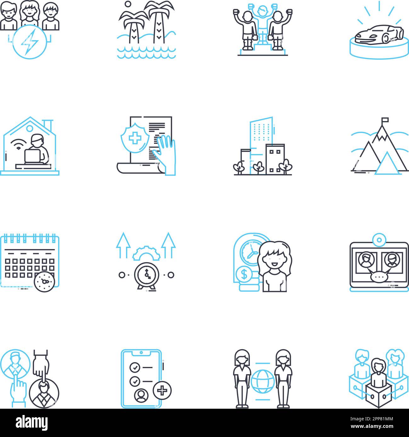 Organizational skills vector vectors hi-res stock photography and ...