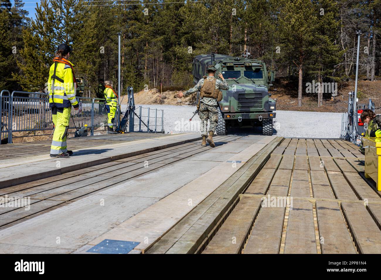 U.S. Marines with 2d Combat Engineer Battalion, 2d Marine Division ...