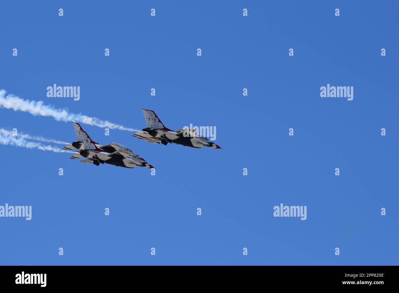 The Air Force's premier aerial acrobatic team, the Thunderbirds ...