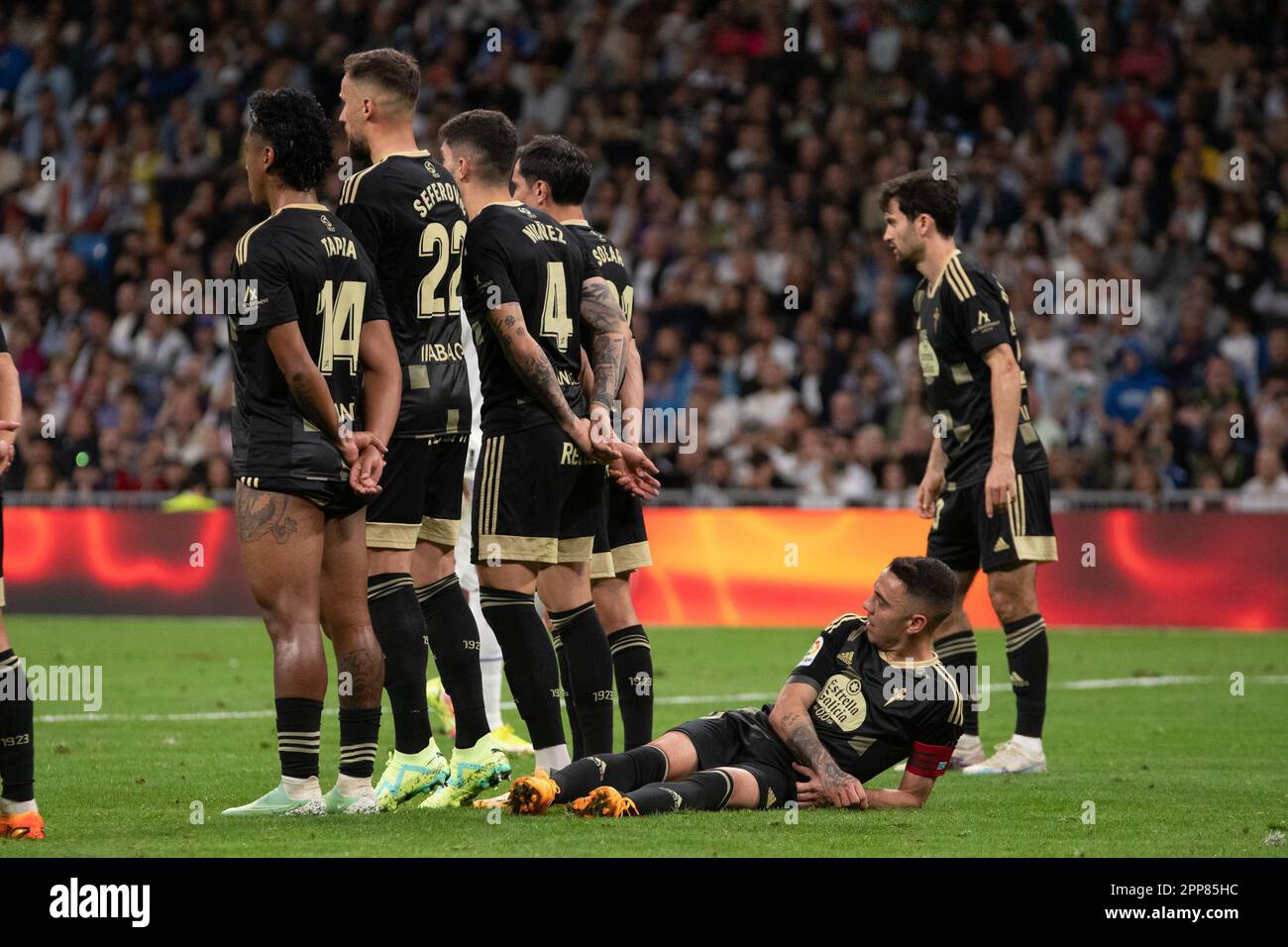 Madrid, Spain. 22nd April 2023; Santiago Bernabeu Stadium, Madrid ...