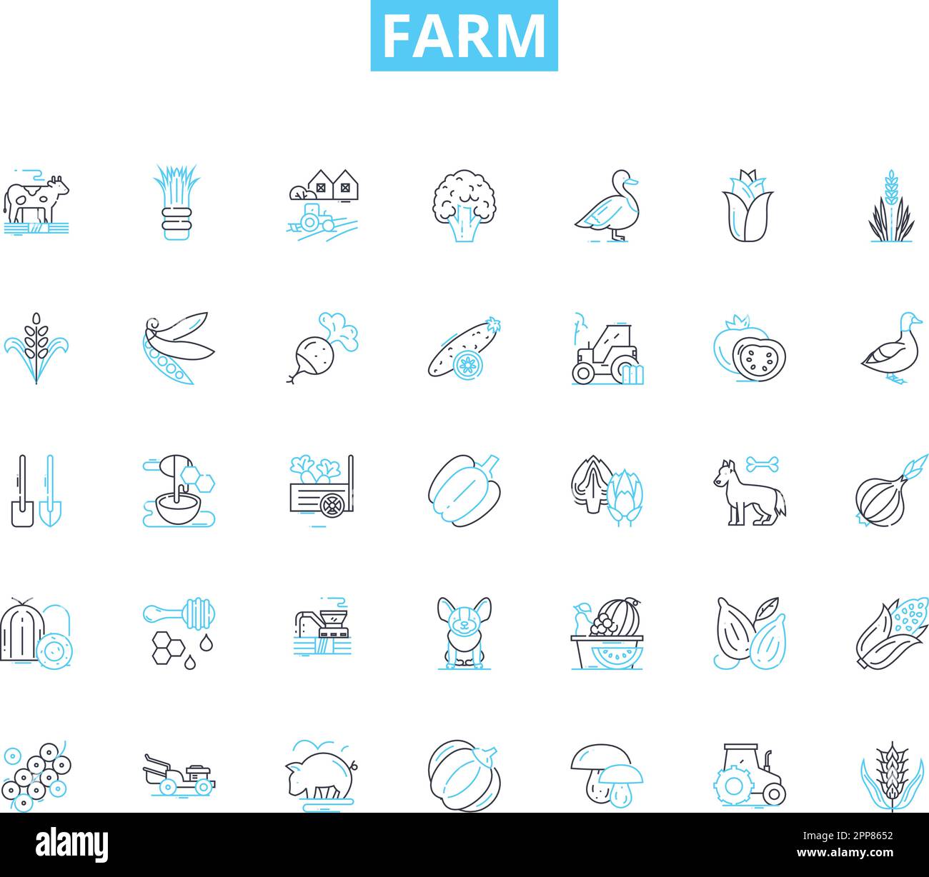 Feedlot vector vectors hi-res stock photography and images - Alamy