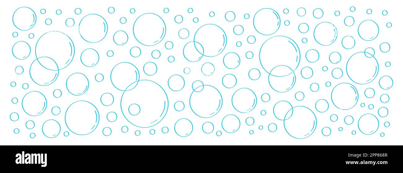 Water bubble vector in doodle style. Bubbles hand drawn illustration ...