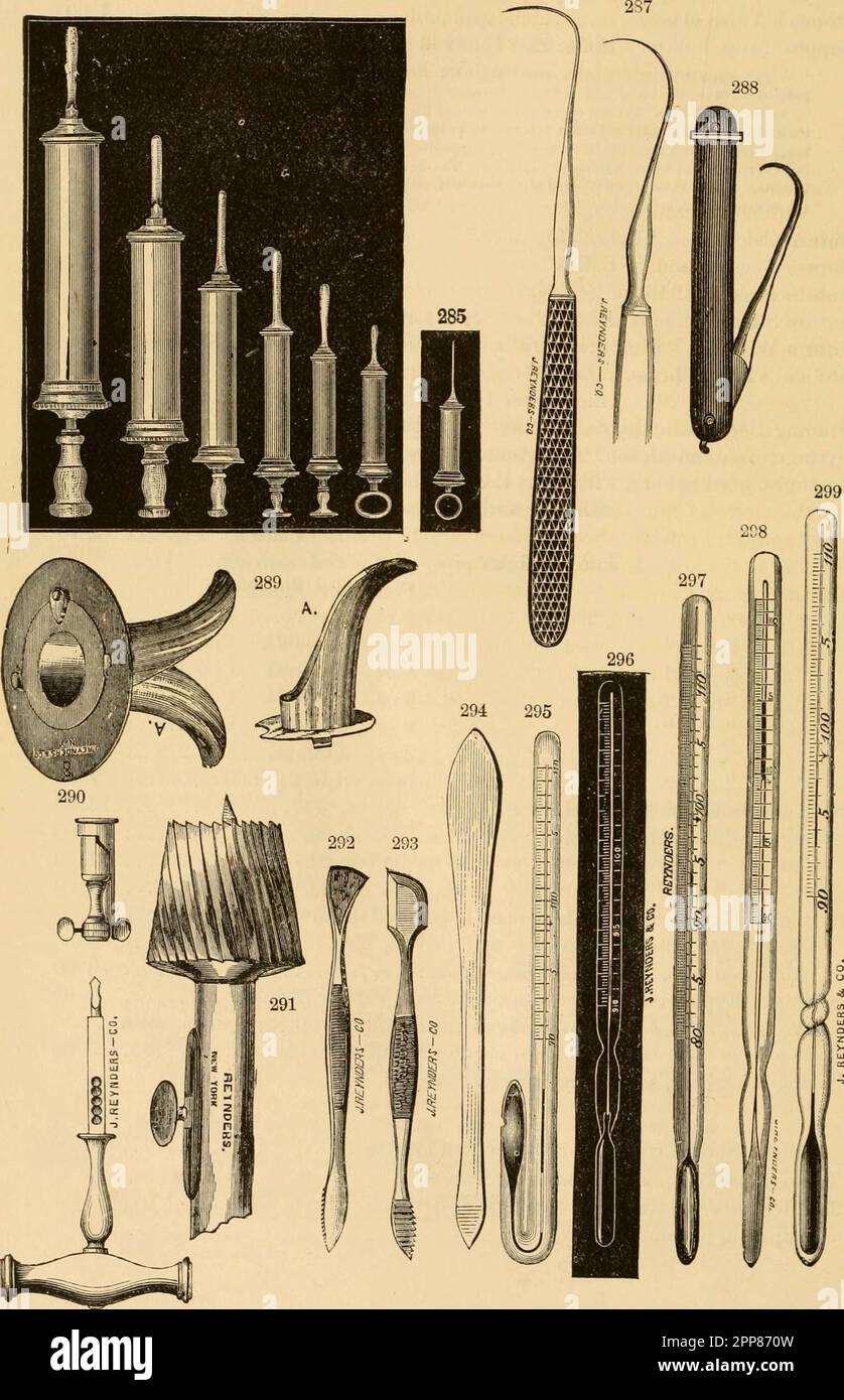 "Illustrated alphabetical register of veterinary instruments ...