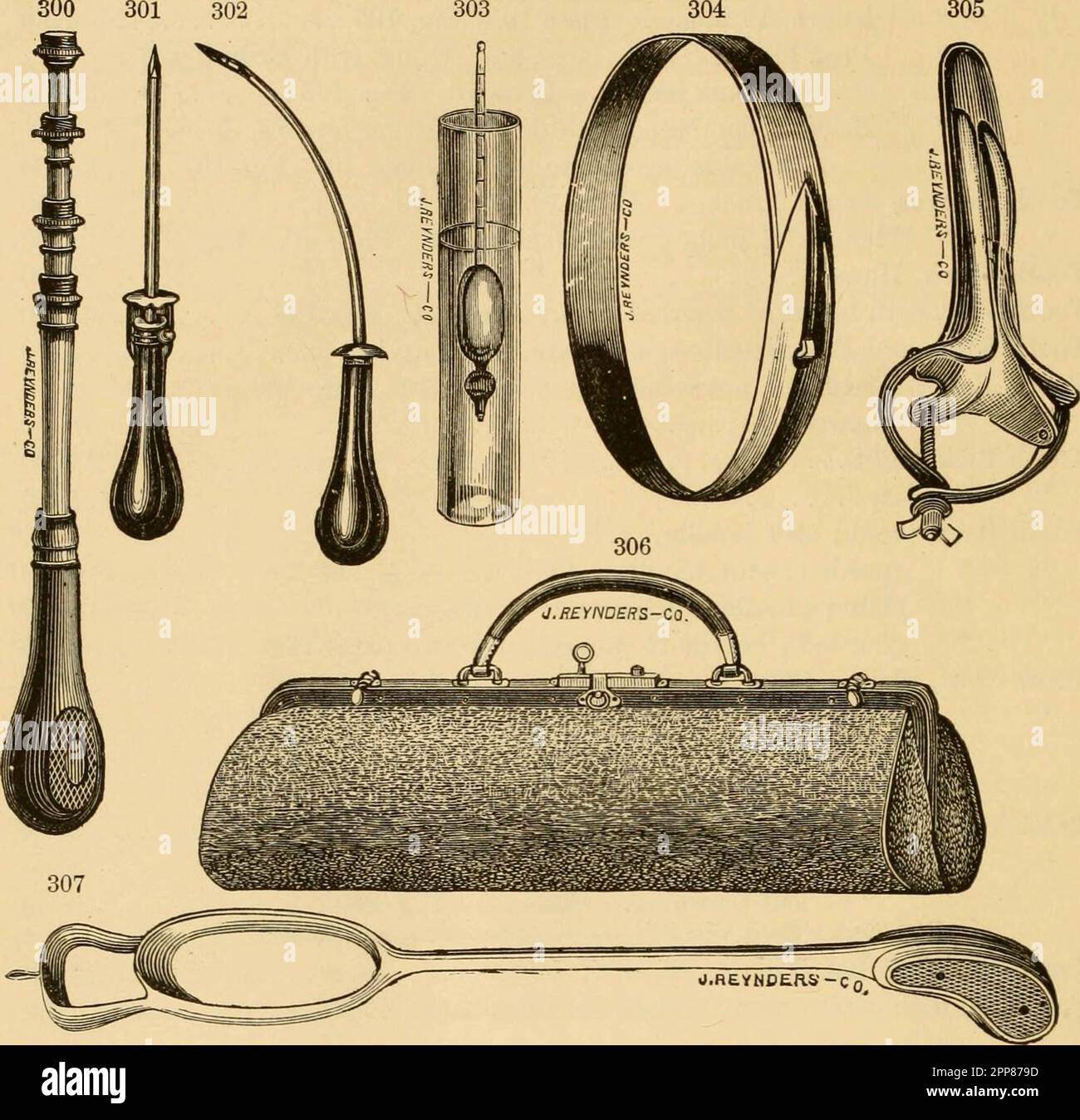 "Illustrated alphabetical register of veterinary instruments ...