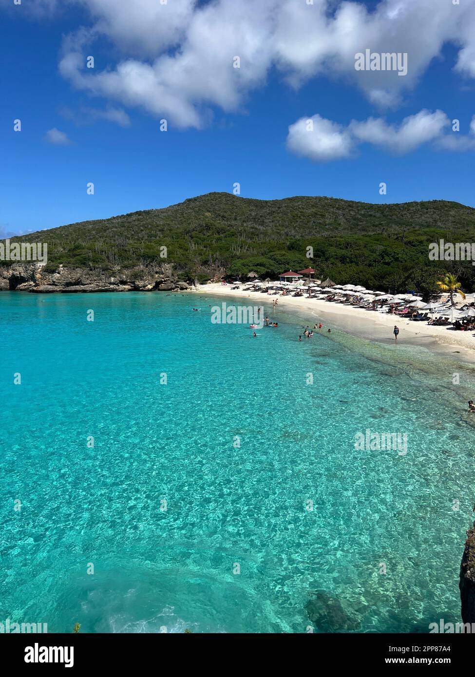 Beaches of West Punt region in Curacao Carribean Stock Photo - Alamy
