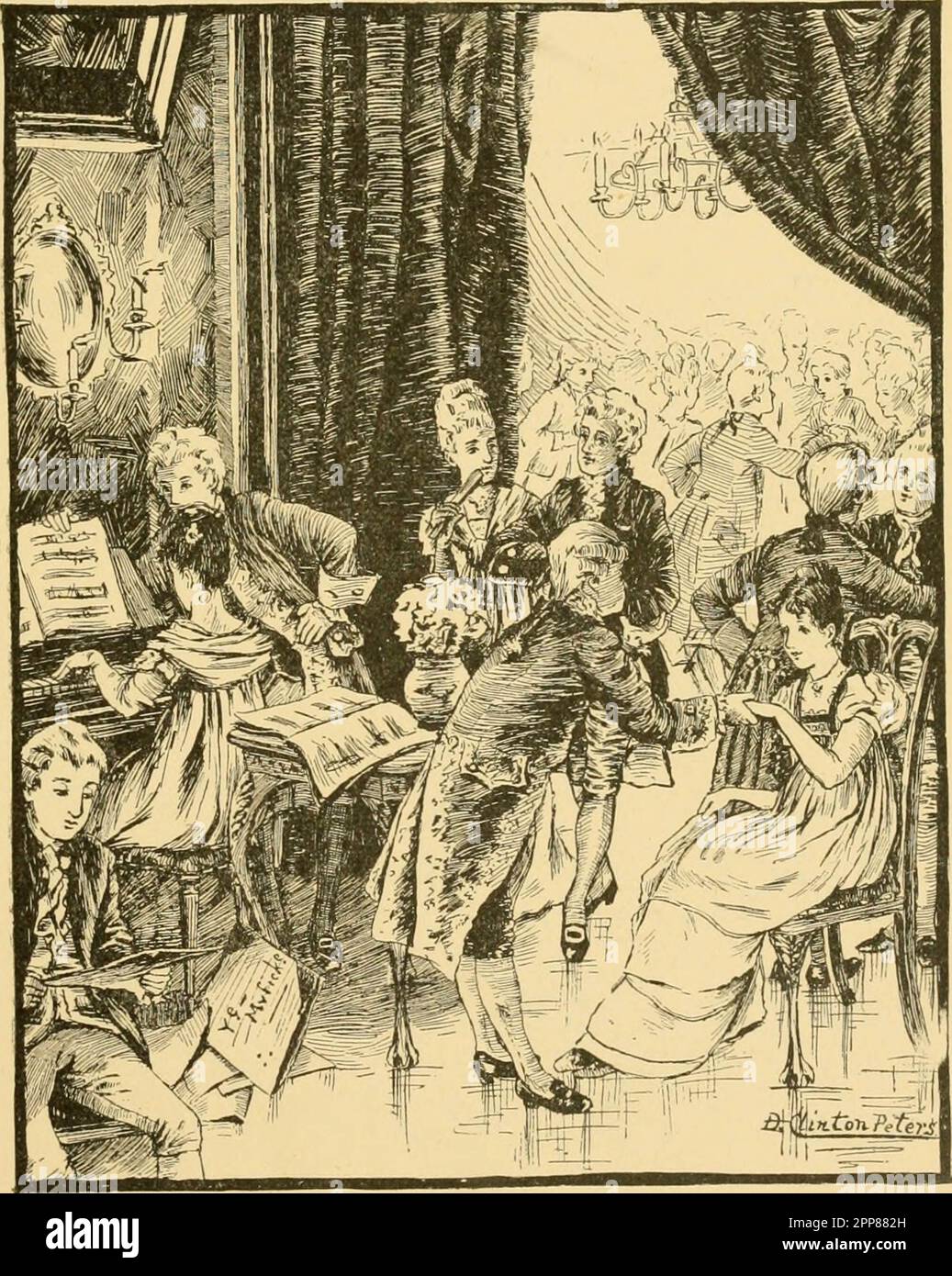 "The romaunt of Lady Helen Clyde." (1882 Stock Photo - Alamy