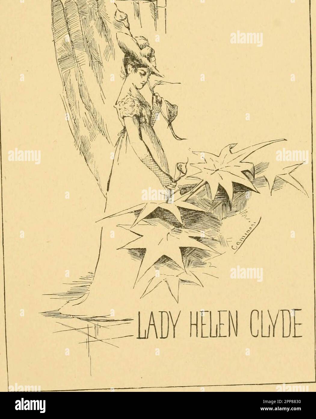 "The romaunt of Lady Helen Clyde." (1882 Stock Photo - Alamy
