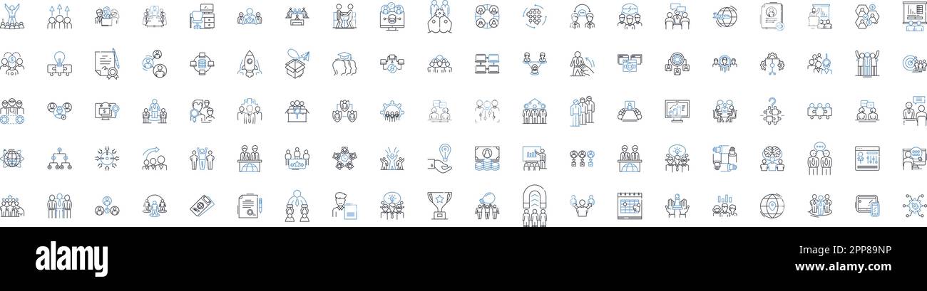 Discussion and conversation line icons collection. Dialogue ... Discussion and conversation line icons collection. Dialogue ...