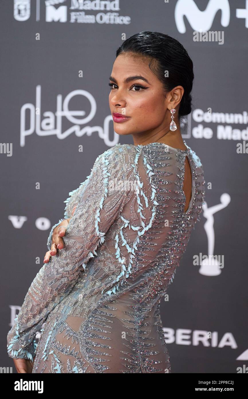 Madrid. Spain. 20230422, Yany Prado attends 10th Platino Awards for ...