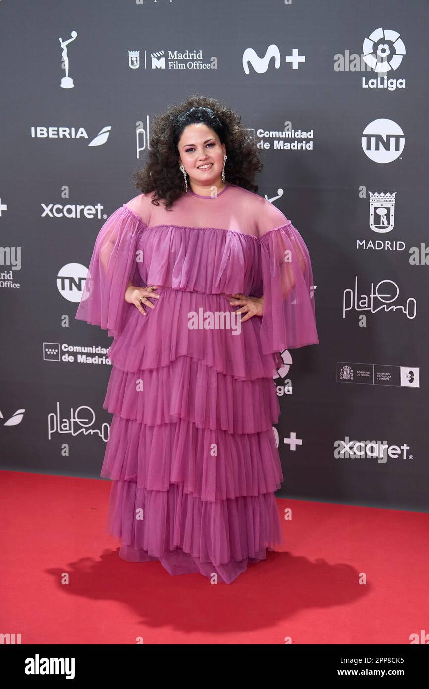 Madrid. Spain. 20230422, Laura Galan attends 10th Platino Awards for ...